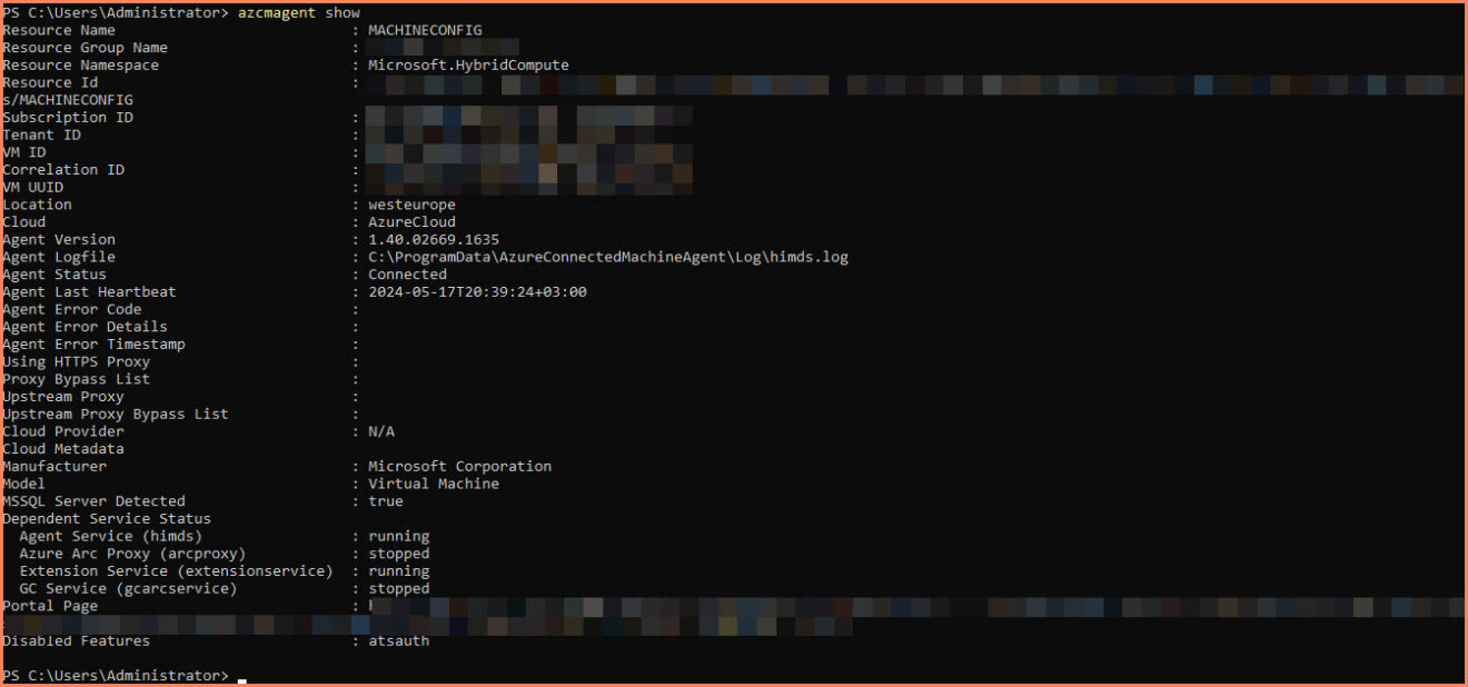 Understanding the config.mode Property in Azure Connected Machine Agent ...